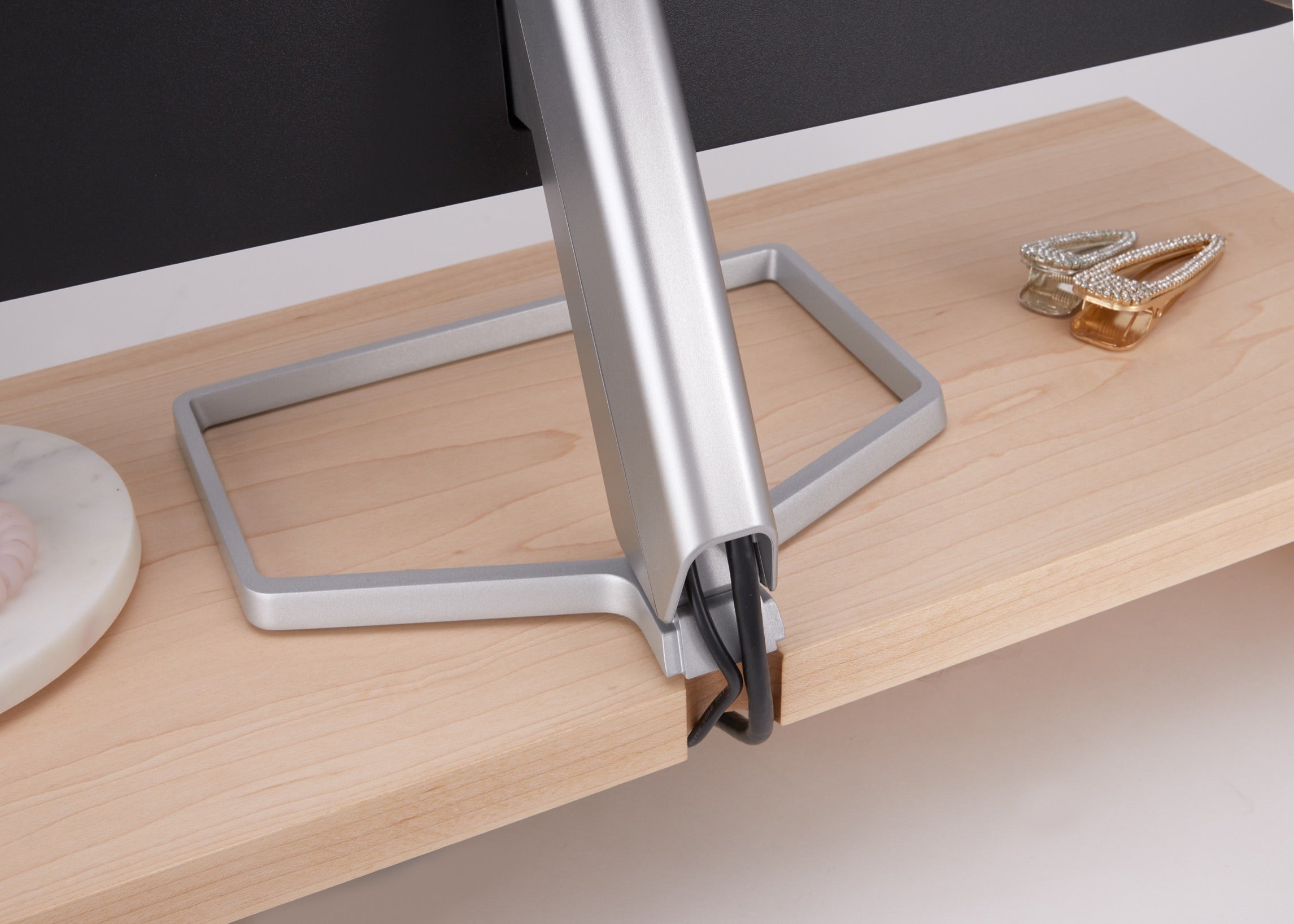 Monitor Stand (Solid Maple) – Reds Wood Design